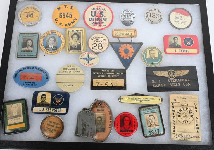 WWII FACTORY PRODUCTION BADGES LOT BASE ID'S WW2 - Dec 12, 2020 ...