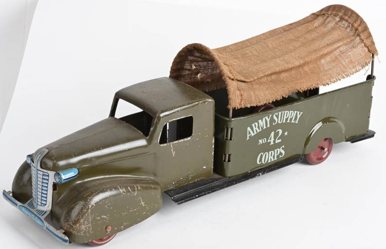 Wyandotte Pressed Steel Army Supply Corps Truck