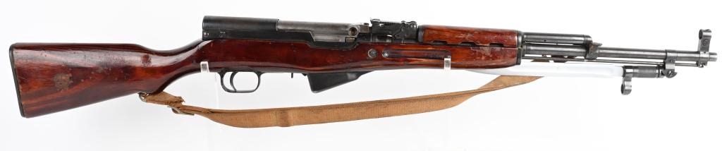 North Korean Model 63 Sks Rifle W/ Gas Cut Off