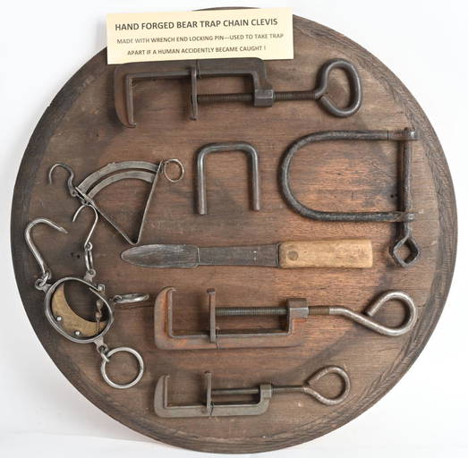 FINE WALL DISPLAY COLLECTION OF TRAPPING TOOLS - Jan 30, 2021 ...