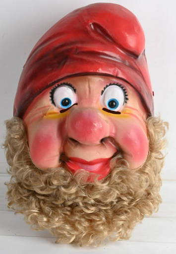 Vintage 7 Dwarfs Halloween Mask