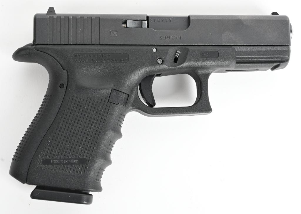 Cased Glock Model 32 Gen 4 Semi Auto Pistol
