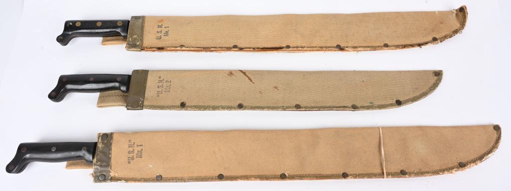 WWII USN MACHETE LOT BY COLLINS & CLYDE WW2 NAVY - Apr 17, 2021 ...