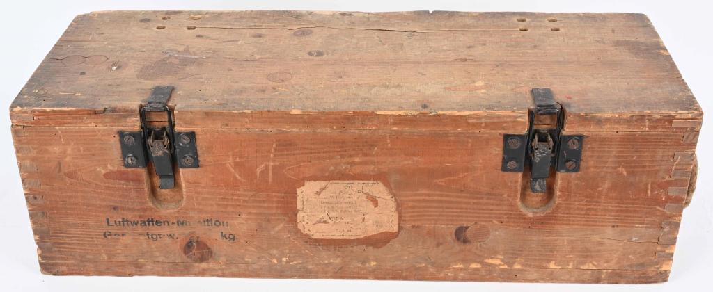 Wwii Nazi German Luftwaffe Flak Ammo Crate