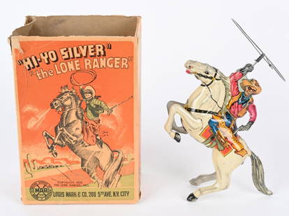 Marx Lone Ranger Tin Litho