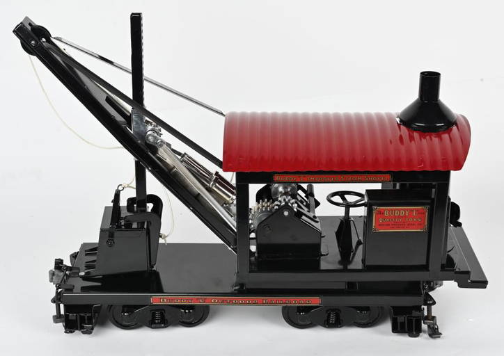 T Reproductions Buddy L Railroad Steam Shovel