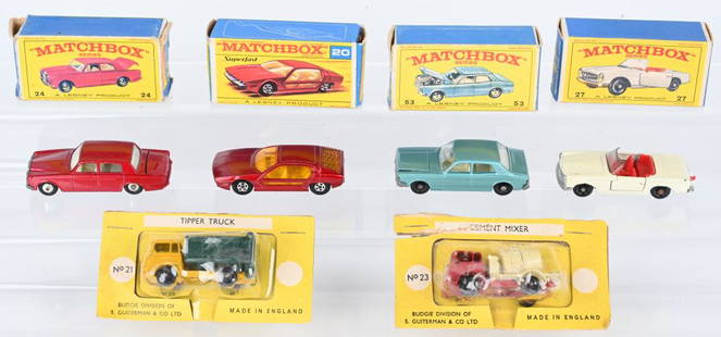 Lesney Matchbox Cars W/ Packaging