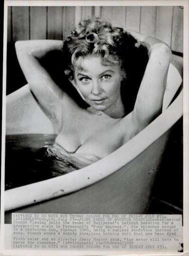 Rhonda Fleming Org Portrait Stills Lot Of 27