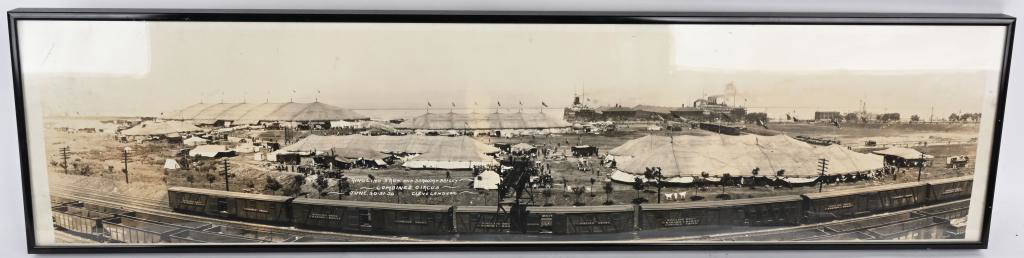 1930 Cleveland Ohio Circus Yard Long Photo