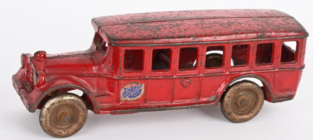 Arcade Cast Iron Fageol Bus, 6"