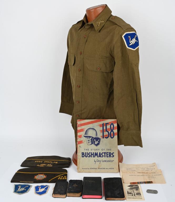 WWII US ARMY BUSHMASTER 158th RCT GROUPING PATCHES - Jul 17, 2021 ...