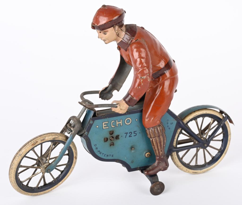 Lehmann Tin Windup Echo Motorcycle