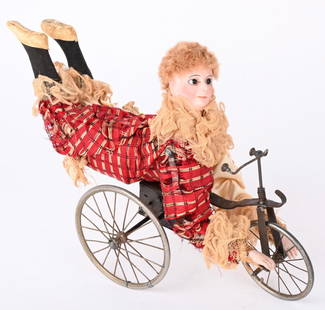 Clown Bicycle With Square Wheels