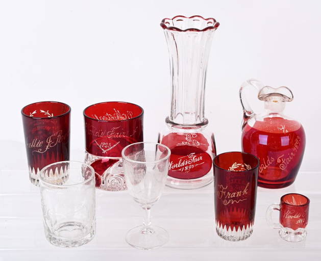 8 WORLDS COLUMBIAN EXPOSITION RUBY FLASH & ETCHED - Oct 30, 2021 ...