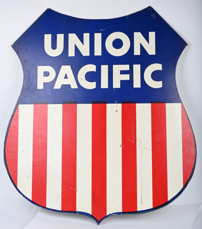 42" Union Pacific Railroad Aluminum Sign
