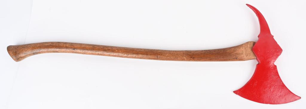 Viking Fireman Parade Axe Red Head
