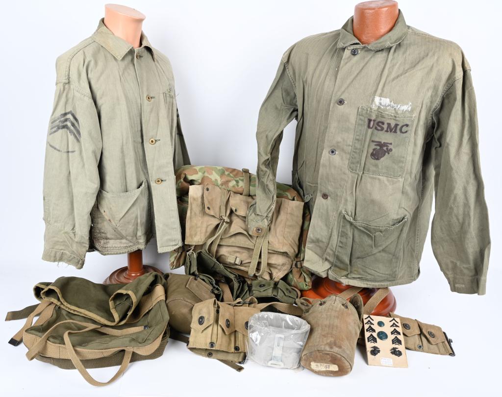 WWII KOREAN WAR USMC MARINE CORPS FIELD GEAR LOT - Dec 04, 2021 ...