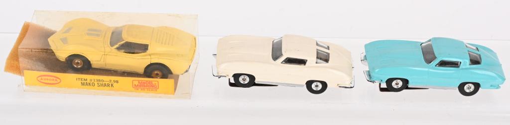 3- AURORA CORVETTE & MAKO SHARK SLOT CARS - Dec 18, 2021 | Milestone ...
