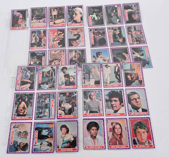 37 1968 Topps Mod Squad Cards