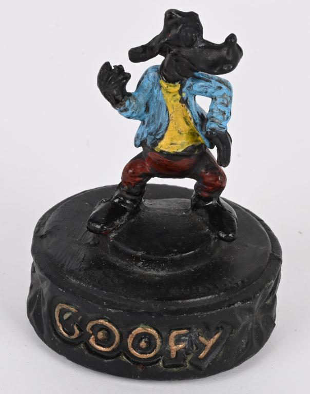 Goofy Cast Iron Paper Weight