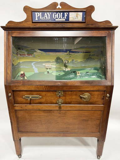 5c Chester Pollard Play Golf Arcade Machine