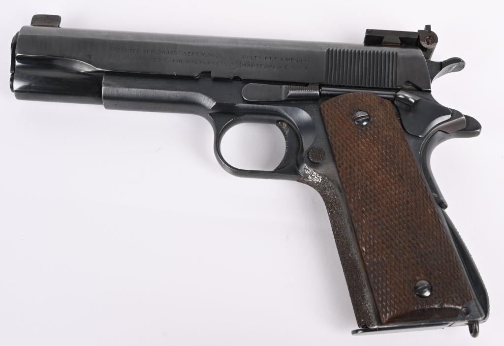 Colt 1911 A1 Us Army Custom Target Pistol (1924)
