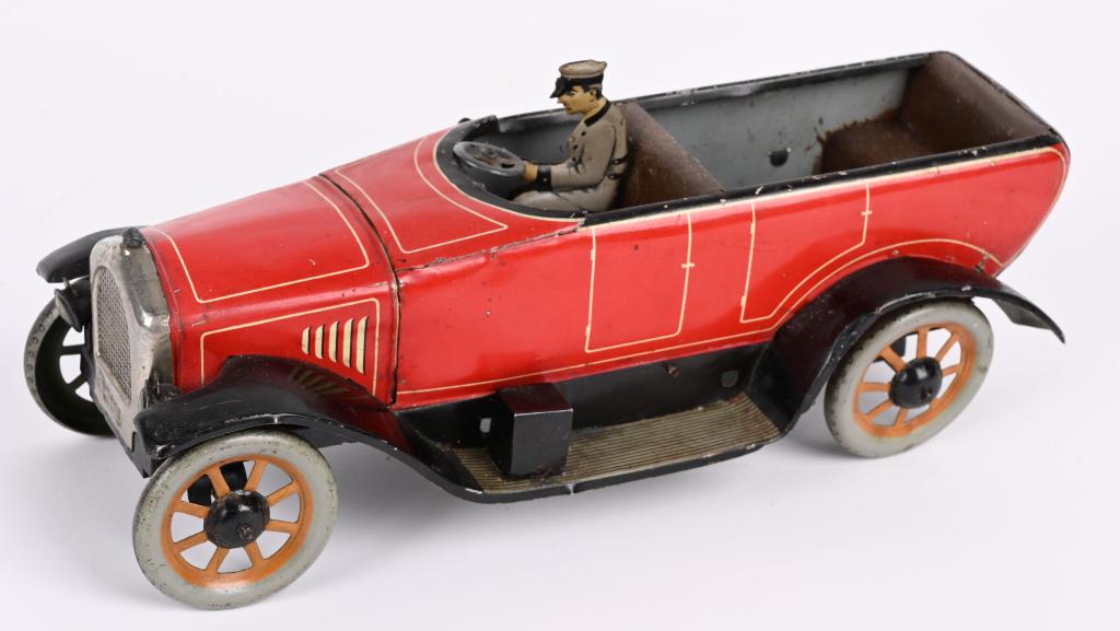 Bing Deluxe Tin Windup Open Touring Car