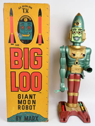 Marx Big Loo Robot W/ Box