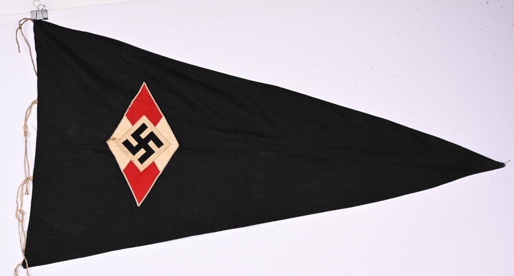 WWII NAZI GERMAN HJ HITLER YOUTH UNIT FLAG WW2 - Mar 26, 2022 ...