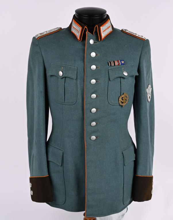 Wwii Nazi German 8 Button Officers Police Tunic