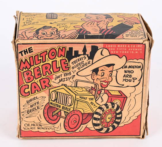 MARX MILTON BERLE CAR BOX - Apr 09, 2022 | Milestone Auctions in OH