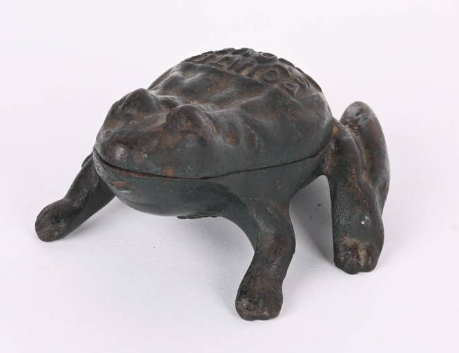 Cast Iron Pointer Stoves & Ranges Frog Match Safe
