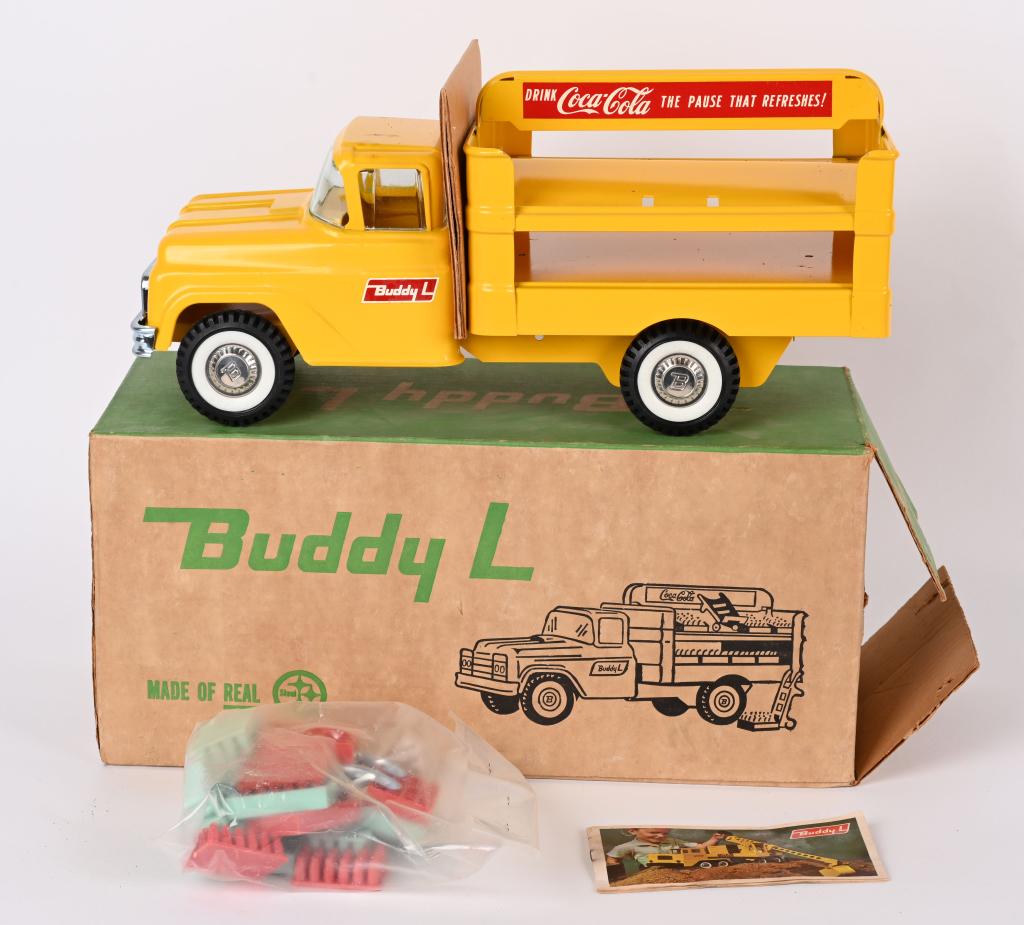 Buddy L Coca Cola Delivery Truck W/ Box