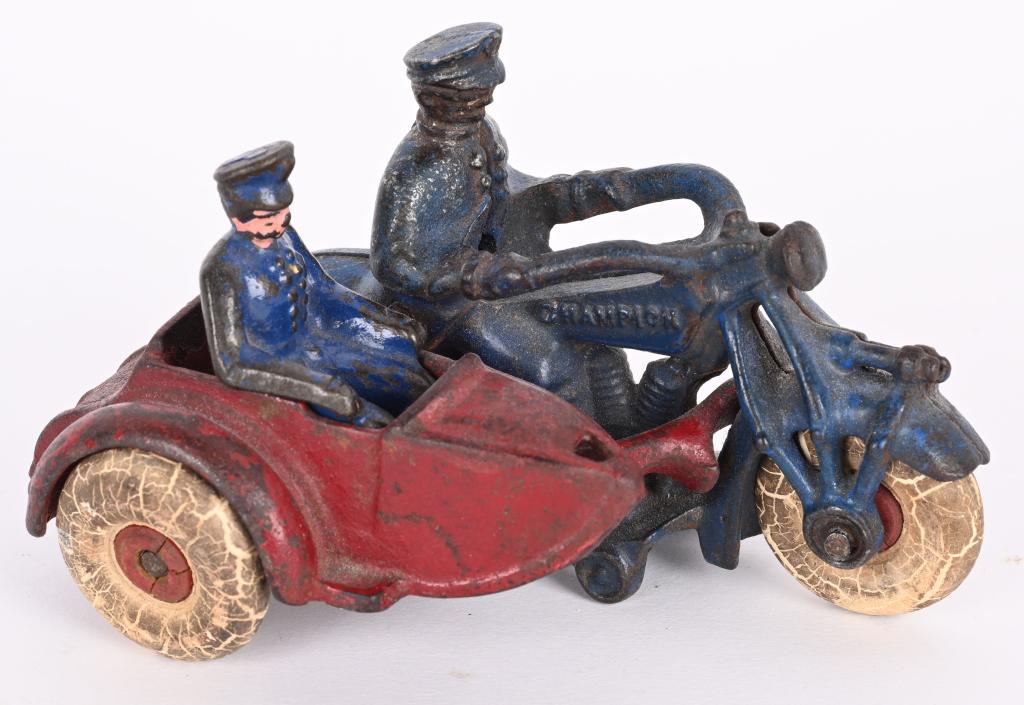 Champion Cast Iron Motorcycle & Sidecar
