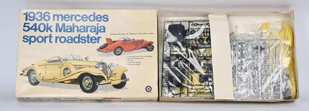 Extex 1/16 Mercedes Benz 540k Roadster Model Kit