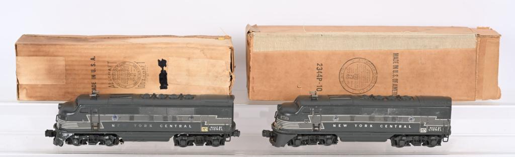Lionel 2344 Nyc F3 Aa Diesel Locomotives W/ Boxes