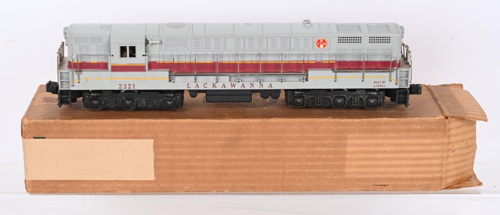 LIONEL 2321 LACKAWANNA DIESEL ENGINE w/ BOX (#0543) on May 21, 2022 ...