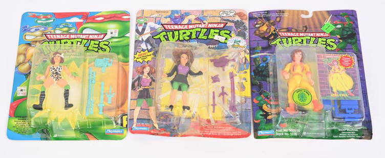 Teenage Mutant Ninja Turtles April O'neil Ravishing Reporter Playmates ...