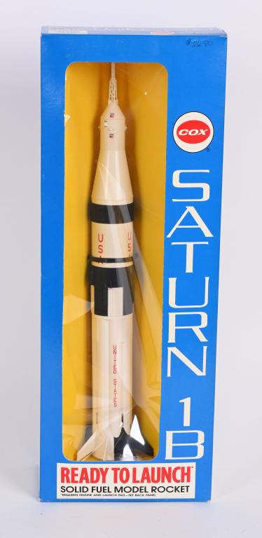 Cox Saturn 1b Solid Fuel Model Rocket