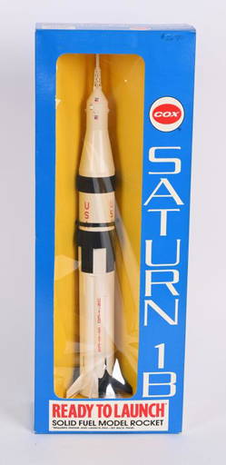 Cox Saturn 1b Solid Fuel Model Rocket