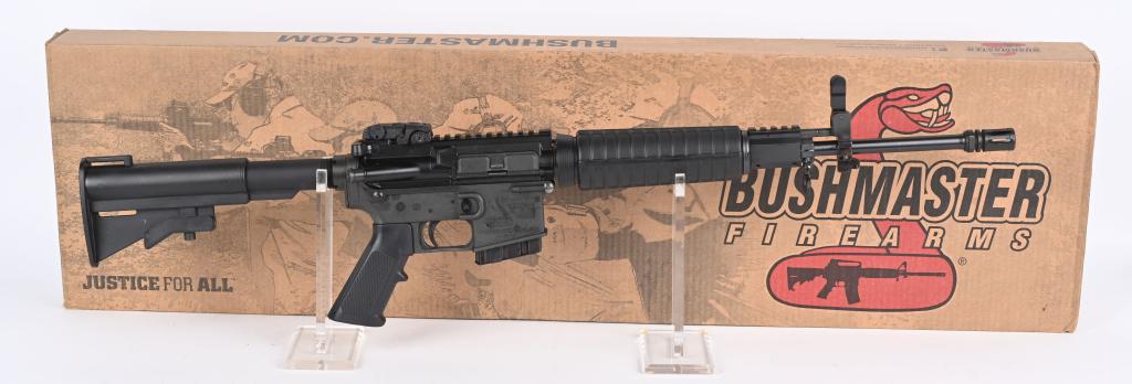 BOXED BUSHMASTER CARBON 15 SEMI AUTO RIFLE (#0650) on Jun 17, 2022 ...