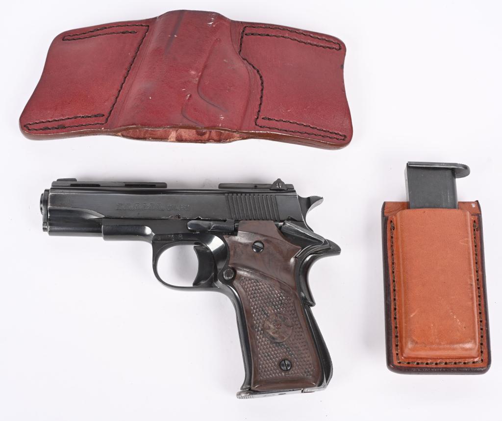 LLAMA .380 SEMI AUTO PISTOL (#0985) on Jun 18, 2022 | Milestone ...