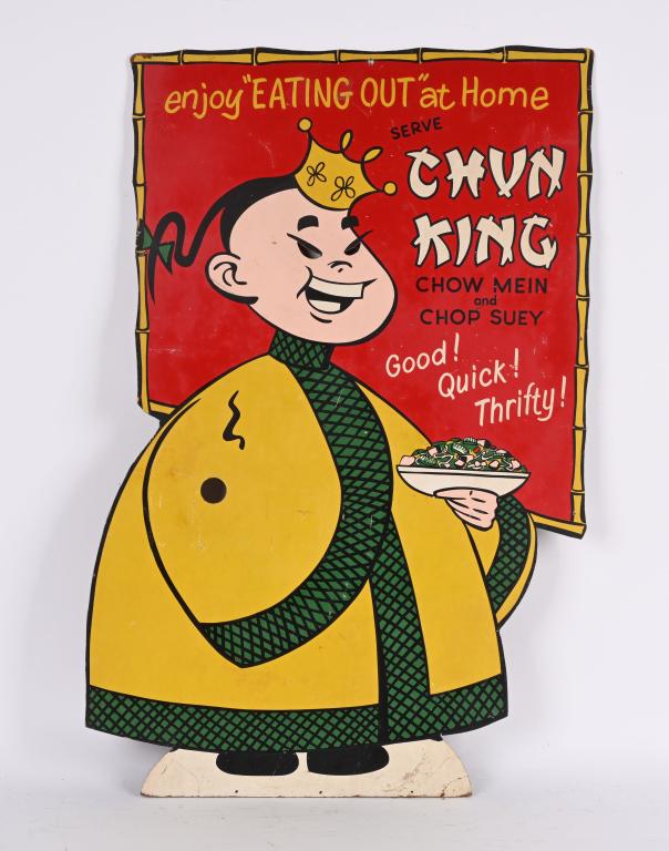 CHUN KING CHOW MEIN & CHOP SUEY DIECUT SIGN (#0059) on Jul 16, 2022 ...