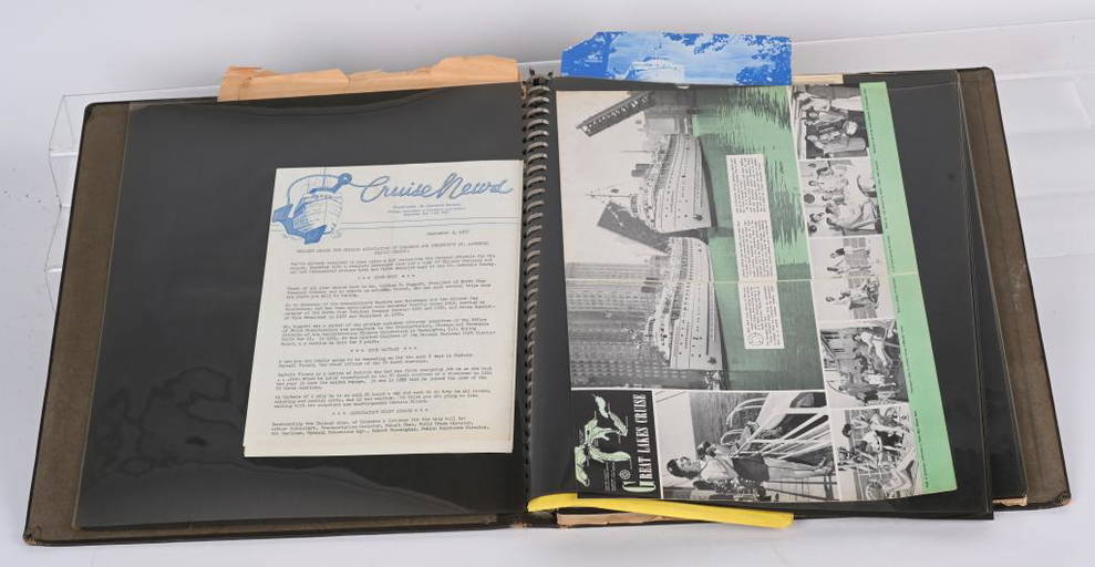 1950s Great Lakes Cruise Pictures & Ephemera