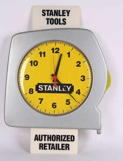 Stanley Tools Tape Measure Clock
