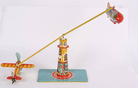 Unique Art Tin Windup Sky Rangers