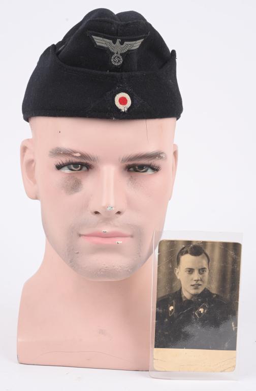 Wwii Nazi German M34 Panzer Overseas Cap Ww2
