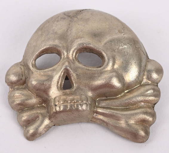 WWII NAZI GERMAN SS VISOR CAP SKULL 1ST PATTERN (#0286) on Aug 27, 2022 ...