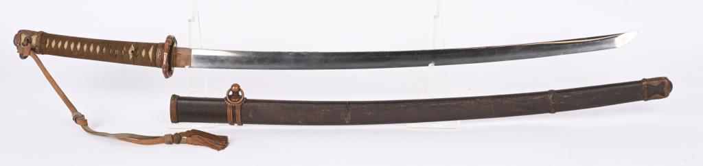 JAPANESE KATANA SHIN GUNTO TYPE 94 SIGNED TANG - Aug 27, 2022 ...