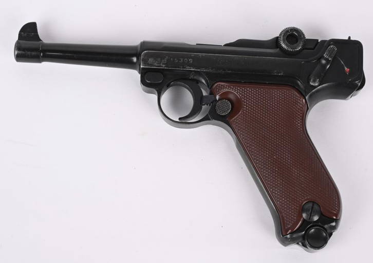 GERMAN ERMA LUGER MODEL LA22 PISTOL - Sep 03, 2022 | Milestone Auctions ...